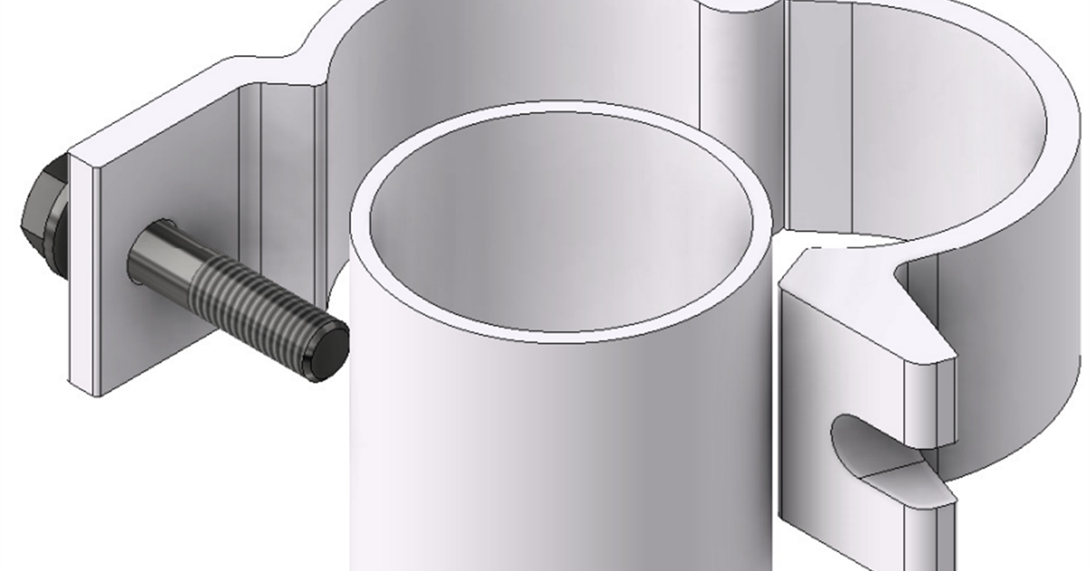 Tube Clamp 75 mm - Cue Dee