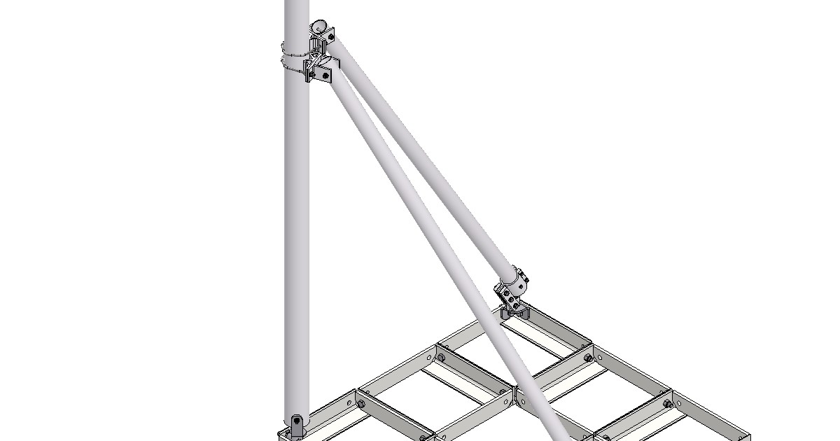 3m/114mm main pole - Standard Solution - Cue Dee