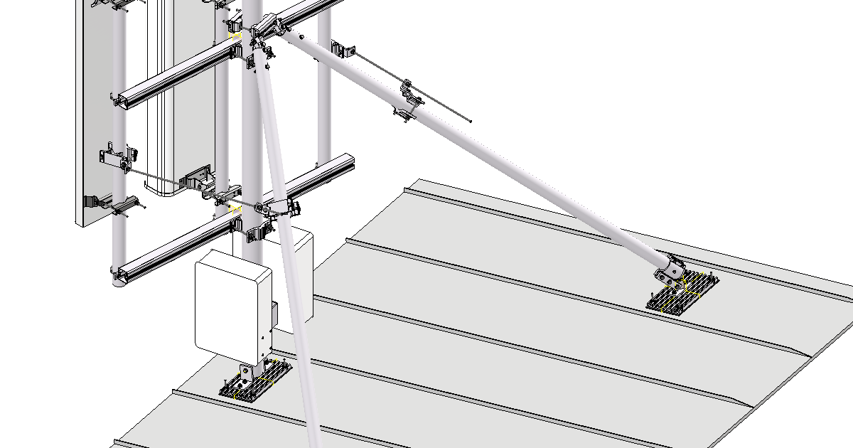 3m/114mm Dipod, with optional 3x off-set sector frame - Cue Dee