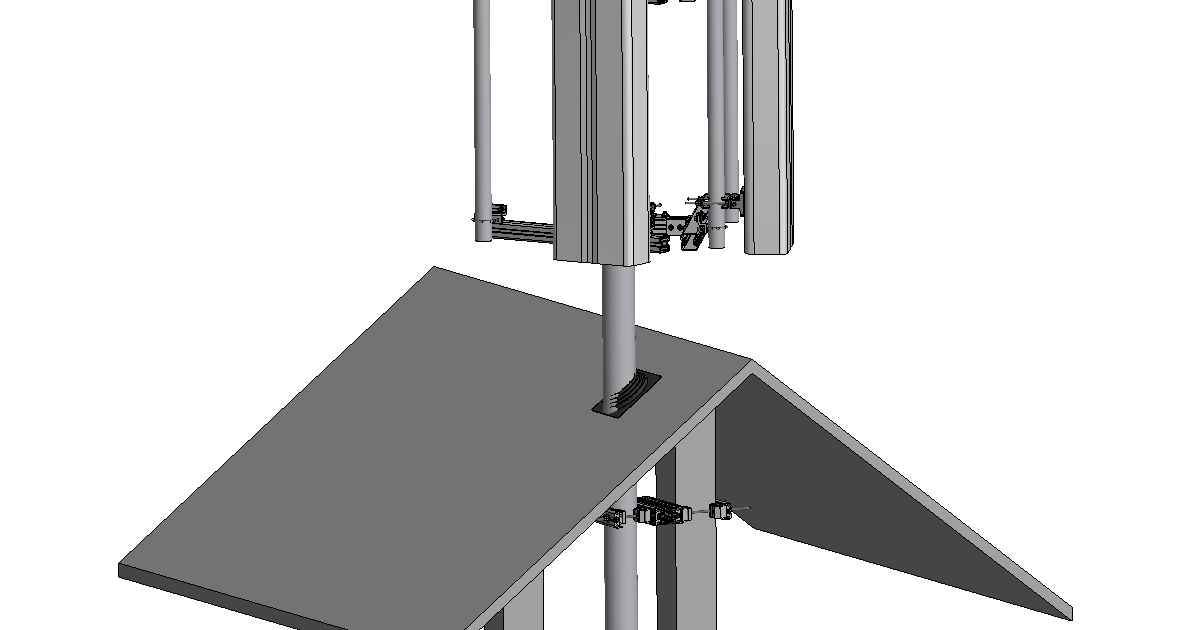 5m/150mm penetrating pole, with optional offset frame - Cue Dee