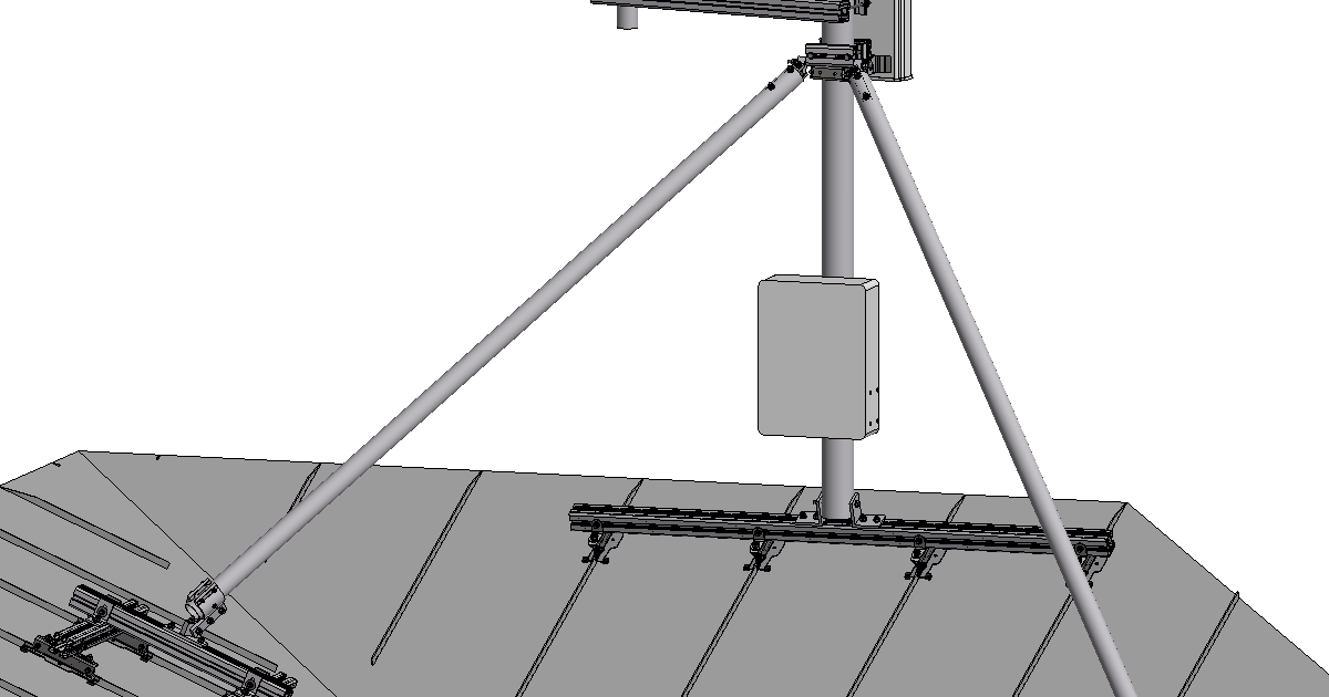 2.8m/114mm Dipod, with optional 1x off-set sector frame - Cue Dee