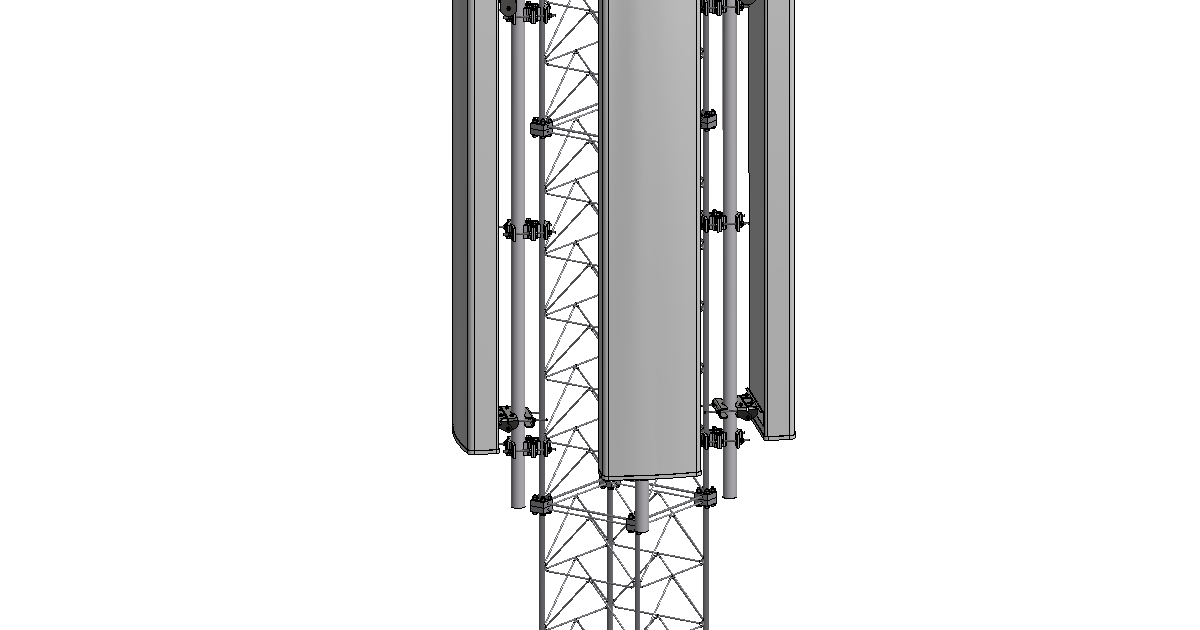 Fixed roof-top tower, 6m - Cue Dee